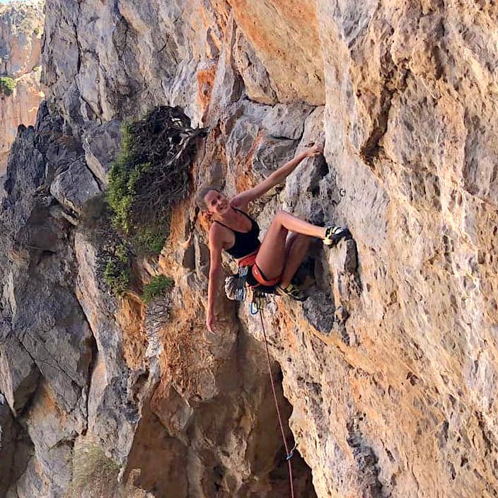 New CLIMBING area in the east Crete - climbcrete.com